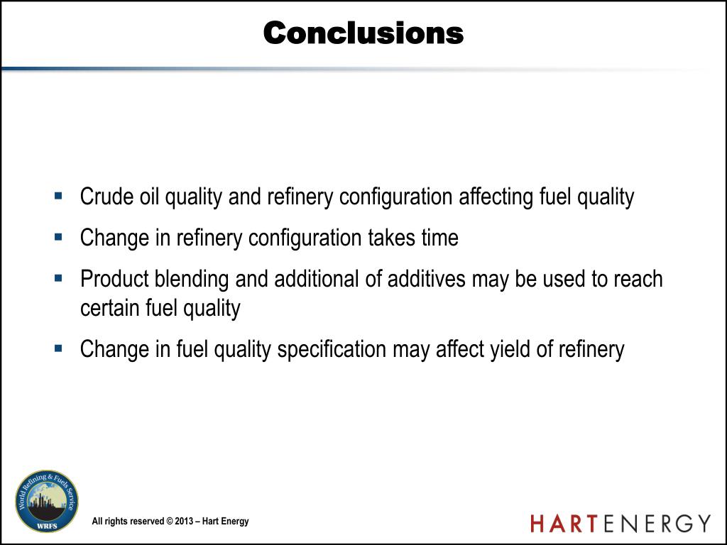 PPT - The Petroleum Refining Industry & Ultra Low Sulfur Fuels ...