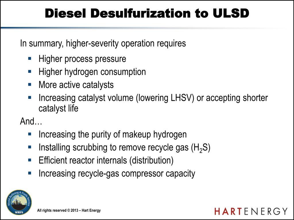 PPT - The Petroleum Refining Industry & Ultra Low Sulfur Fuels ...