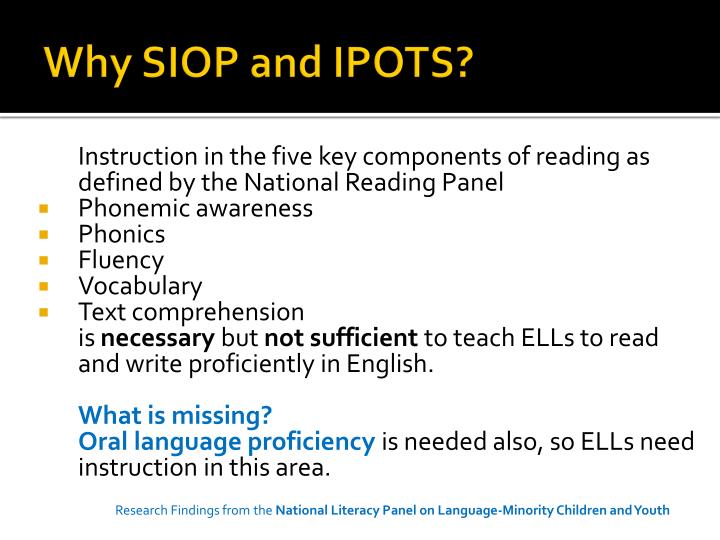 PPT - SIOP Strategies PowerPoint Presentation - ID:2101810
