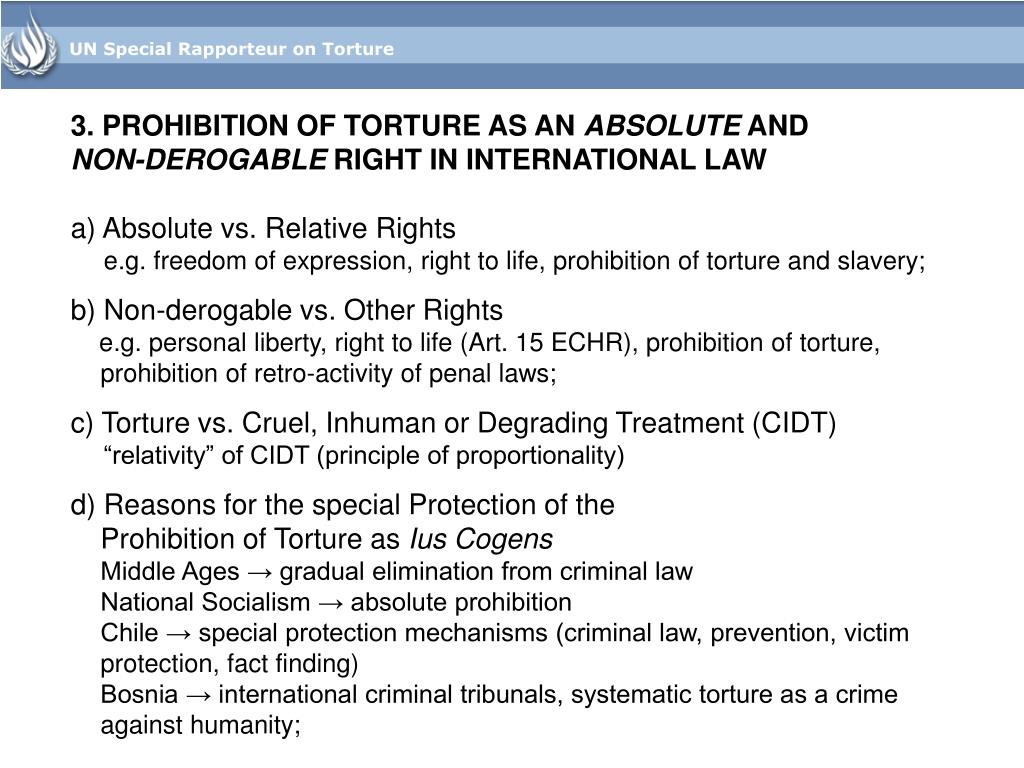 PPT - UN Special Rapporteur on Torture PowerPoint Presentation, free ...