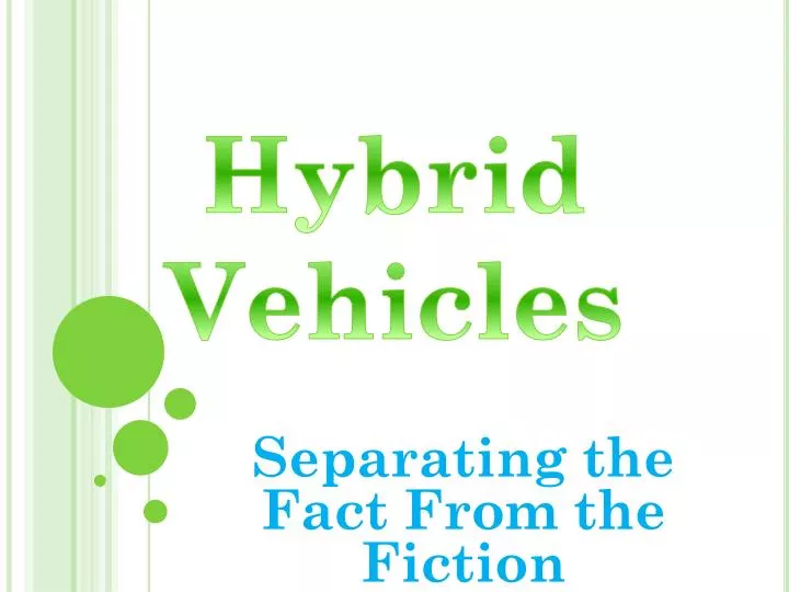 Ppt Separating The Fact From The Fiction Powerpoint Presentation