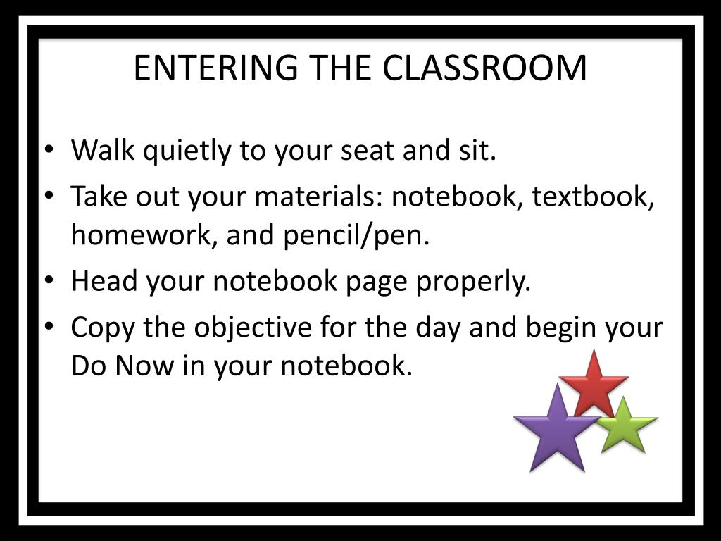 PPT - Classroom Rules and Procedures for a Positive Learning ...