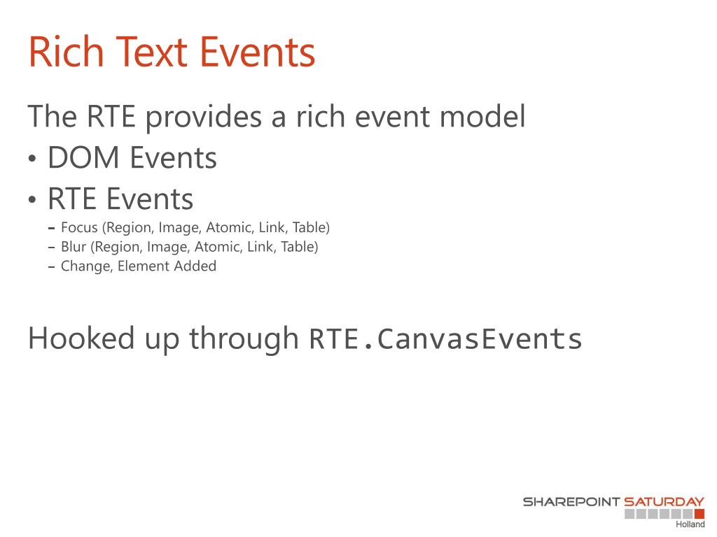 PPT - Customizing the SharePoint 2013 Rich Text Editor PowerPoint ... PPT - Customizing the SharePoint 2013 Rich Text Editor PowerPoint ...