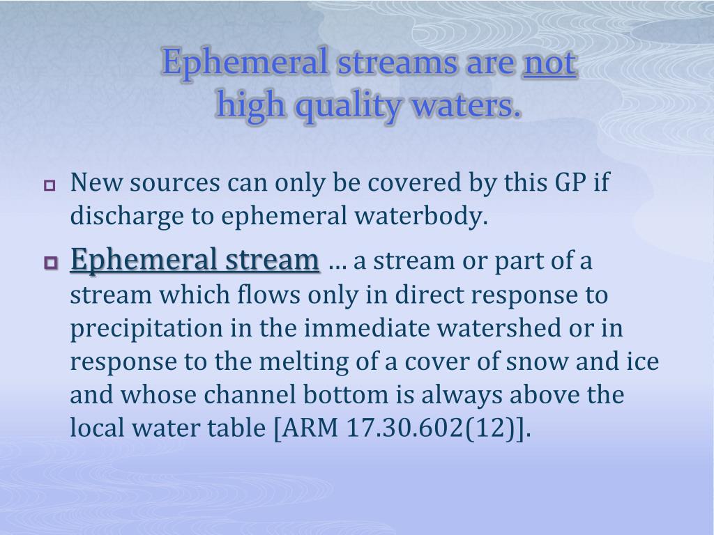PPT - Domestic Sewage Treatment Lagoons General Permit 2013 – GP ...