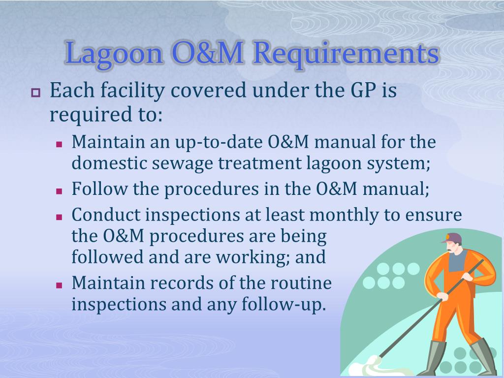 PPT - Domestic Sewage Treatment Lagoons General Permit 2013 – GP ...