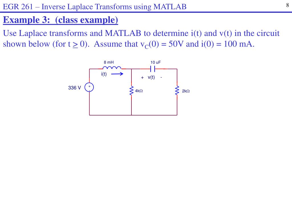 PPT - Application of Laplace Transforms: Circuit Analysis PowerPoint ... PPT - Application of Laplace Transforms: Circuit Analysis PowerPoint ...