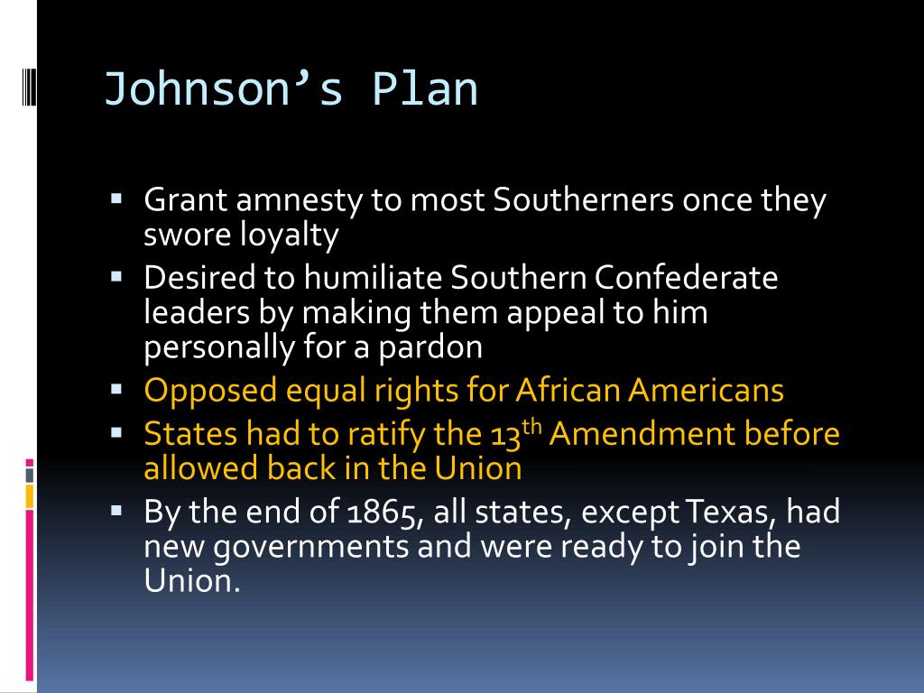 PPT - Reconstruction and the New South (1865-1896) PowerPoint ...
