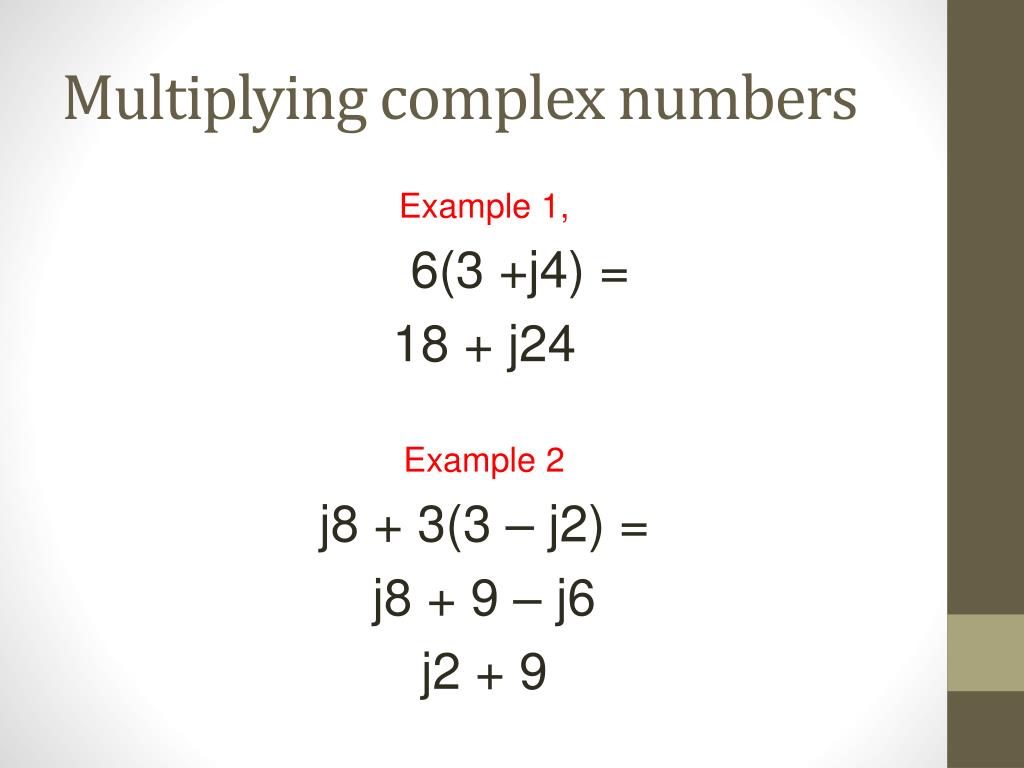 PPT Complex Numbers PowerPoint Presentation Free Download ID 2103997