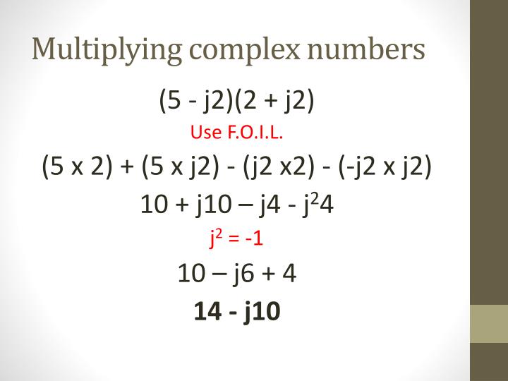 PPT - Complex numbers PowerPoint Presentation - ID:2103997