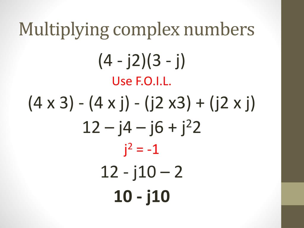 PPT Complex Numbers PowerPoint Presentation Free Download ID 2103997