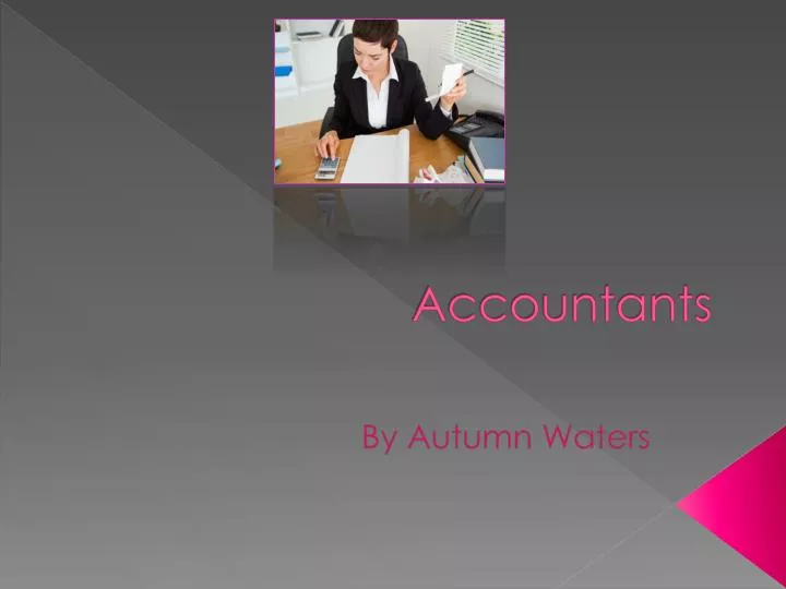 PPT - Accountants PowerPoint Presentation, free download - ID:2104203
