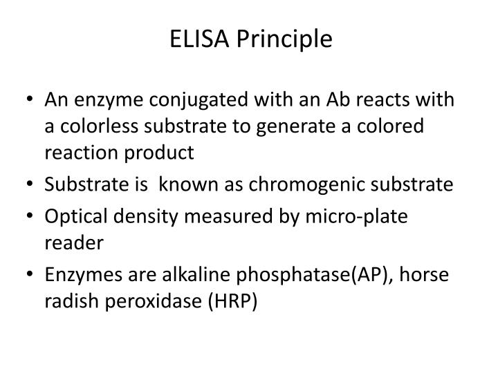 Schematic Presentation Of Basic Types Of Elisa Enzyme