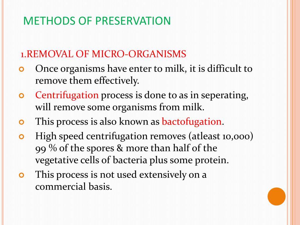 PPT - CONTAMINATION, PRESERVATION & SPOILAGE OF MILK AND MILK PRODUCTS ...