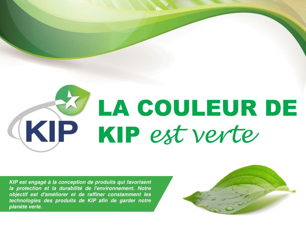 PPT - LA COULEUR DE KIP est verte PowerPoint Presentation, free ...