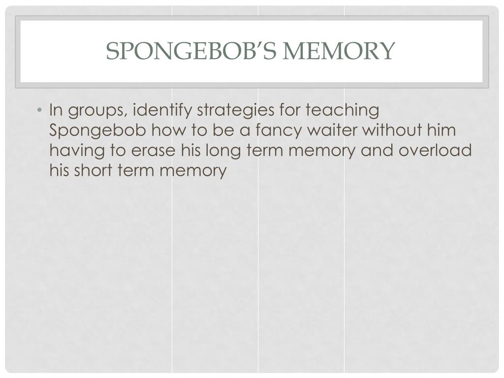 PPT - Memory PowerPoint Presentation, free download - ID:2105700
