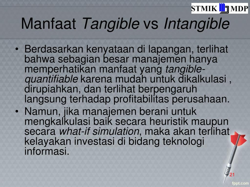 PPT - 4. Tujuan dan Tipe Investasi Teknologi Informasi PowerPoint ...