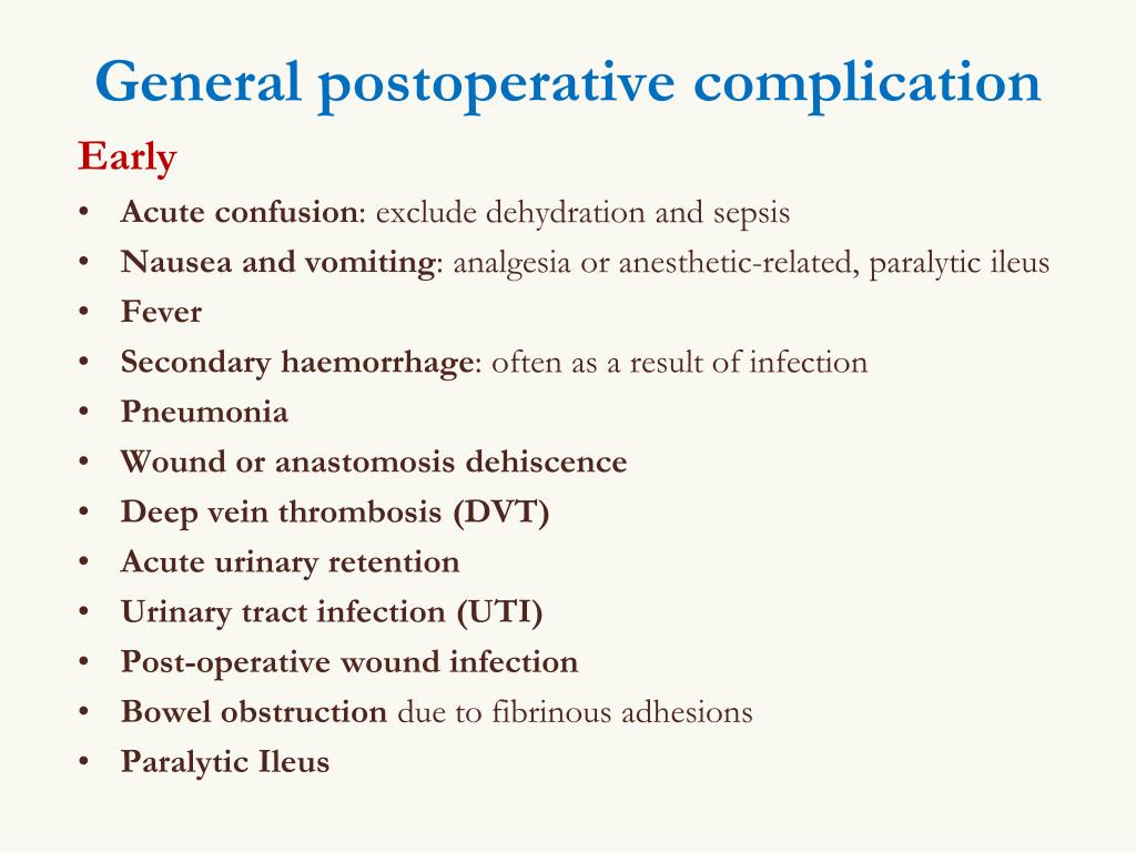 PPT POSTOPERATIVE COMPLICATION PowerPoint Presentation Free Download PPT POSTOPERATIVE COMPLICATION PowerPoint Presentation Free Download