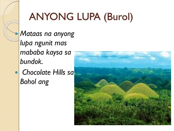 PPT - MGA ANYONG LUPA PowerPoint Presentation - ID:2106257
