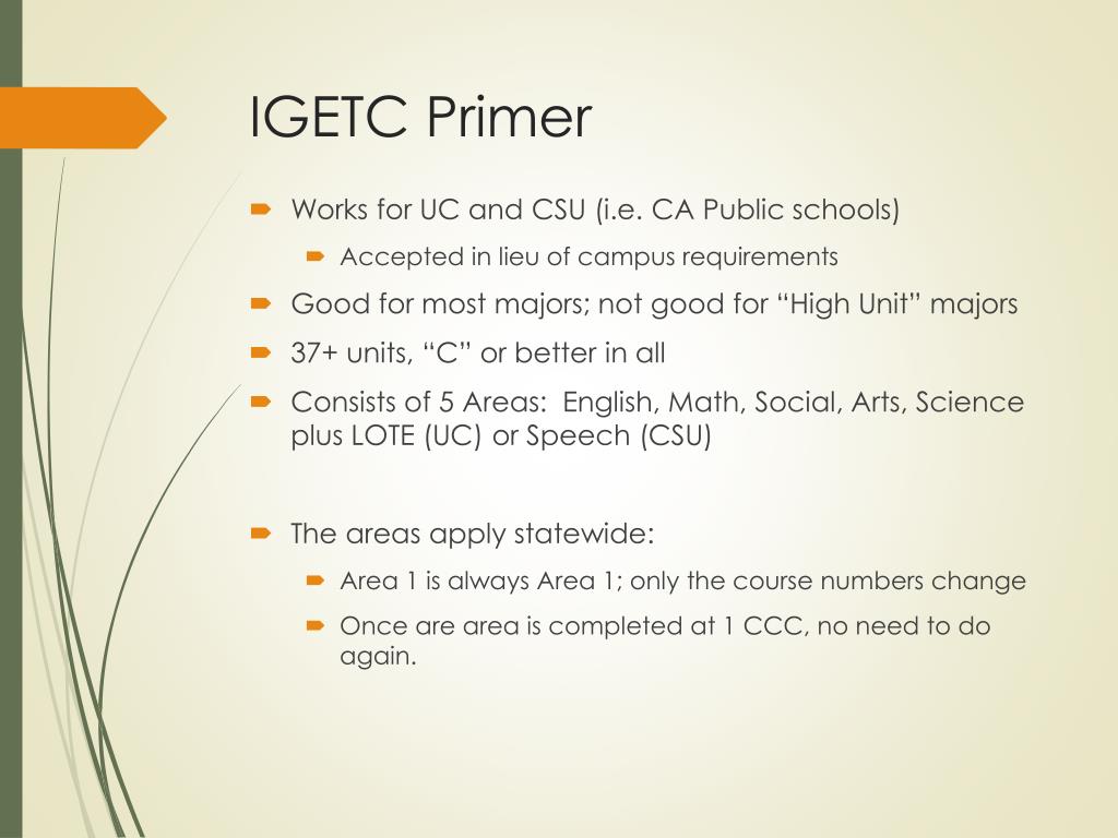 PPT - Presented by: Terry Armstrong , Counselor, Diablo Valley College ...