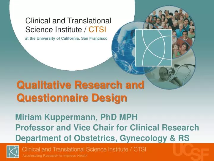 PPT - Qualitative Research and Questionnaire Design PowerPoint ...