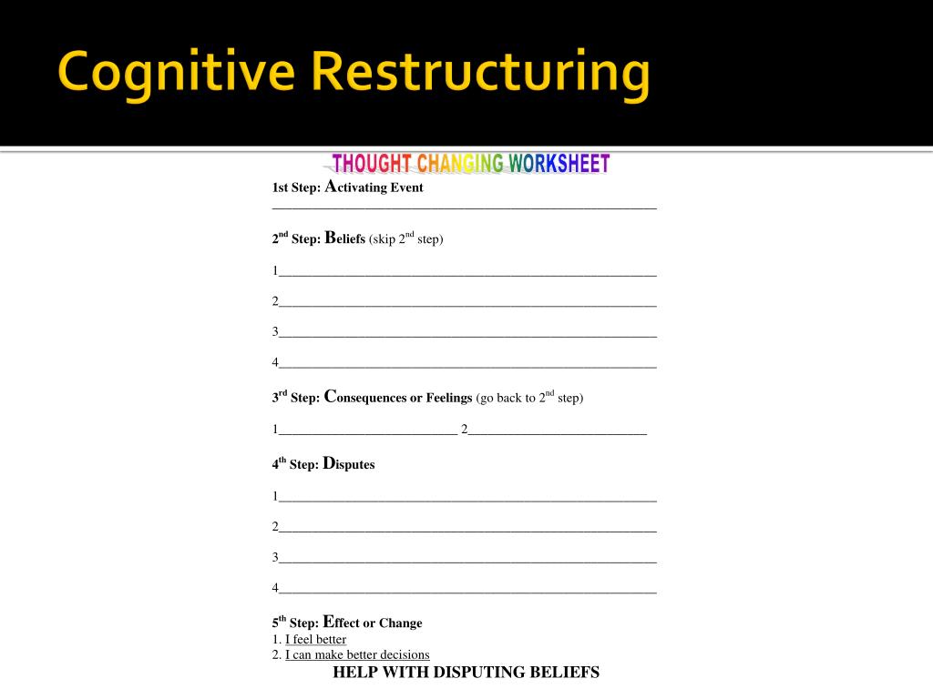 PPT - cognitive-behavioral therapy for treating depression and suicide ...