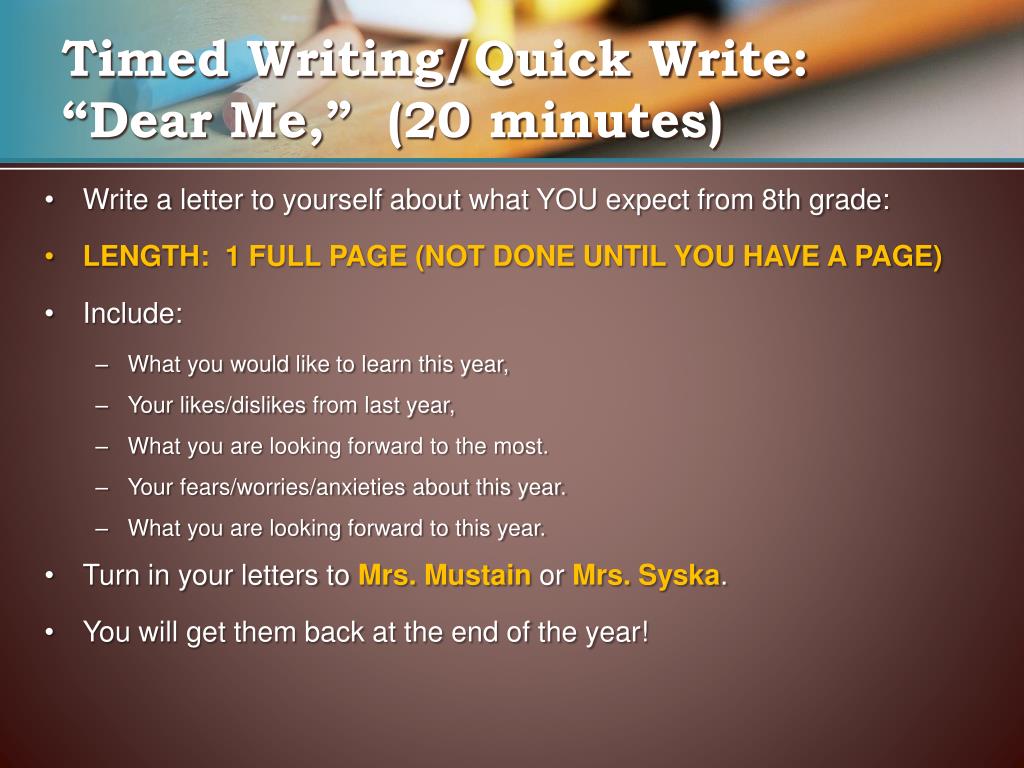 PPT - Mrs. Mustain– 8th Grade RELA PowerPoint Presentation, free ...