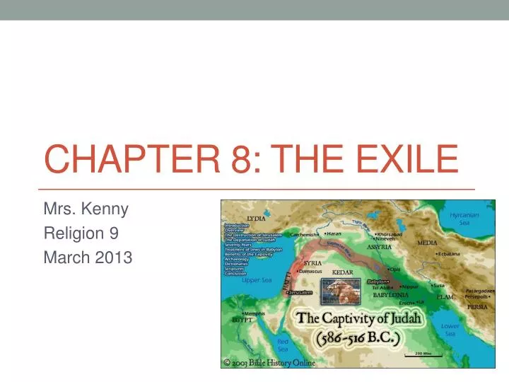 PPT - Chapter 8: The Exile PowerPoint Presentation, free download - ID ...