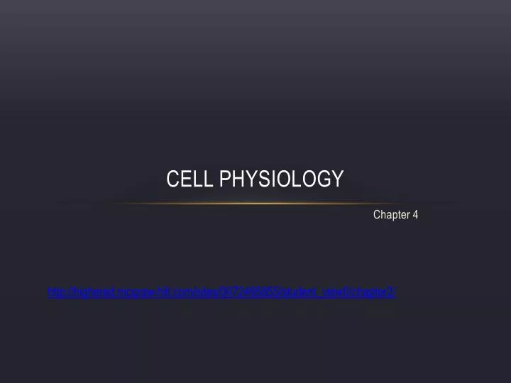 PPT - Cell Physiology PowerPoint Presentation, free download - ID:2109916