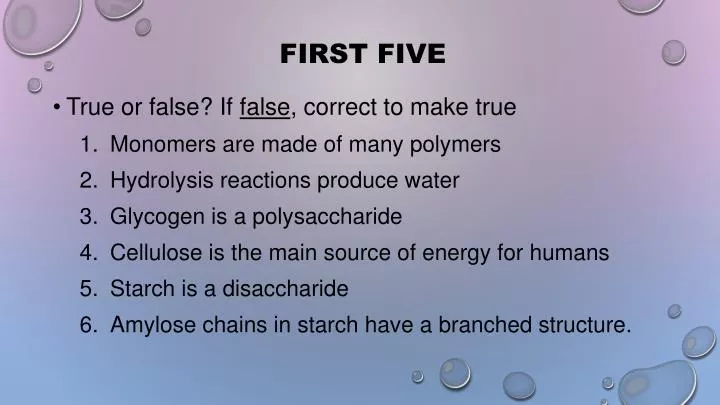 PPT - First five PowerPoint Presentation, free download - ID:2110262