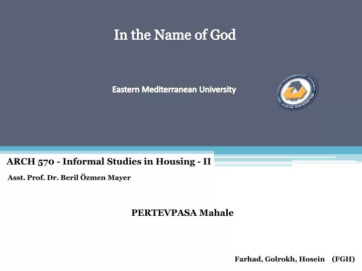 PPT - In the Name of God PowerPoint Presentation, free download - ID ...