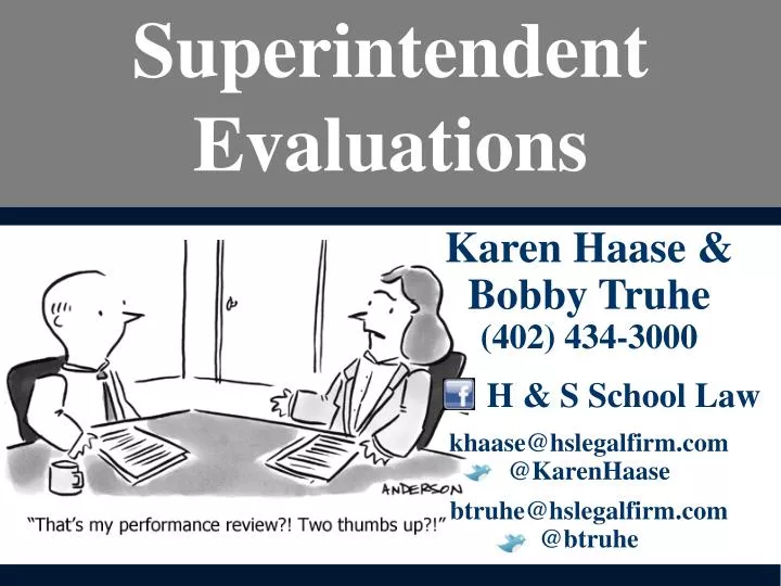 PPT - Superintendent Evaluations PowerPoint Presentation, free download ...