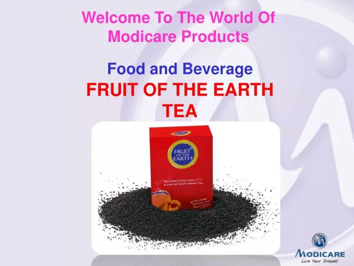 PPT - Welcome To The World Of Modicare Products PowerPoint Presentation ...