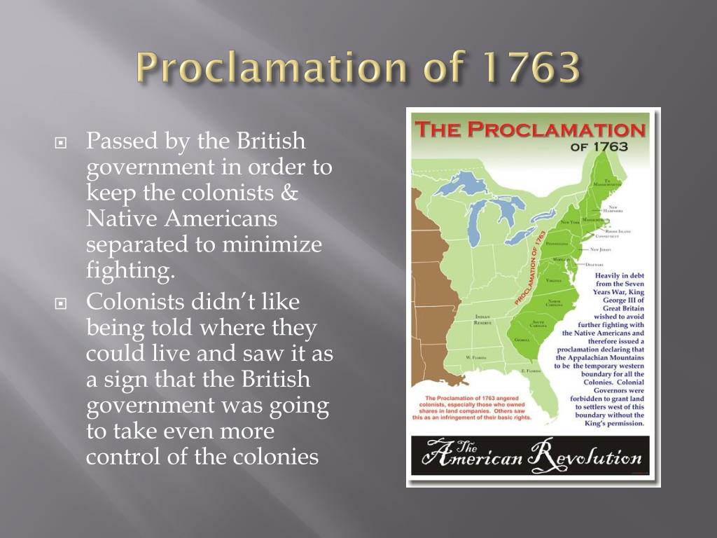 PPT - Causes of the American Revolution Chronology PowerPoint ...