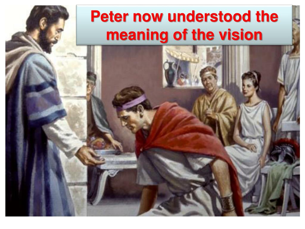 PPT - Were the Household of Cornelius Baptized in the Holy Spirit? Acts ...