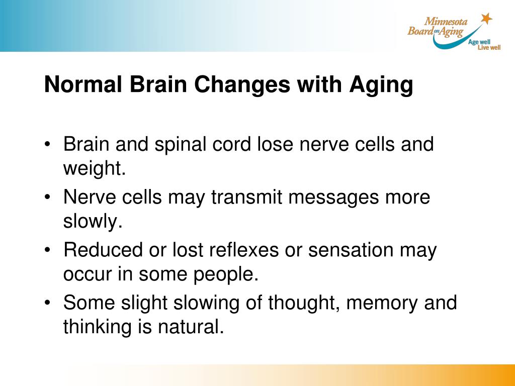 PPT - Normal Aging, Brain Injury and Alzheimer’s Disease PowerPoint ...