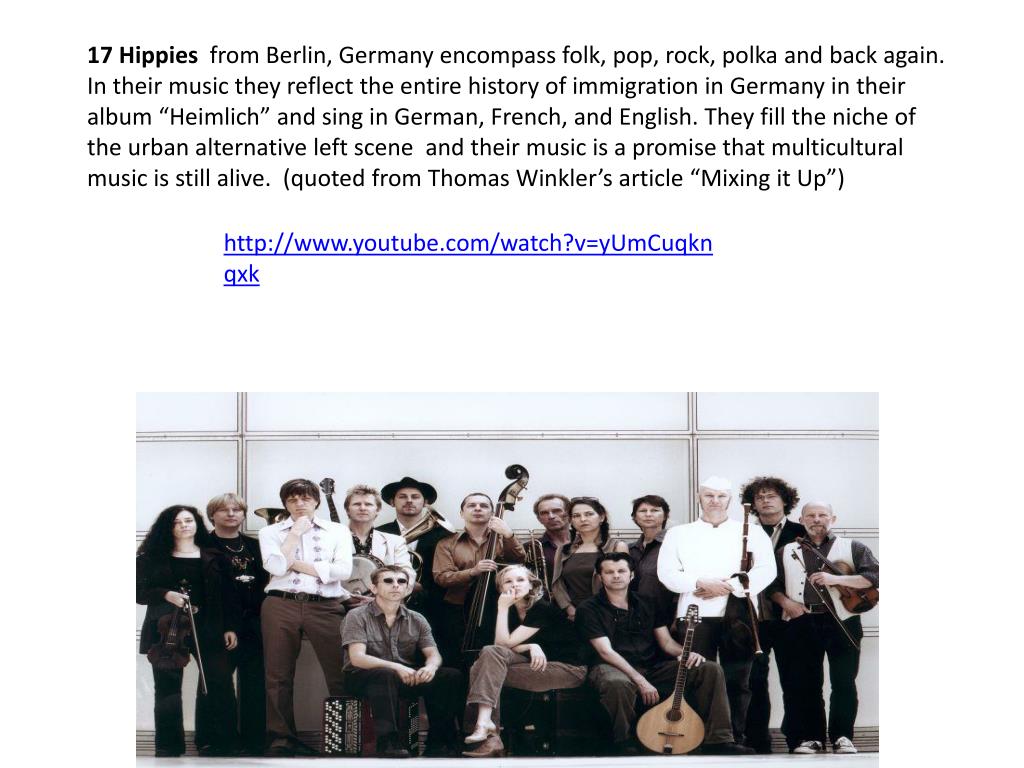 PPT - 21 st Century German Multiculturalism… in music PowerPoint ...
