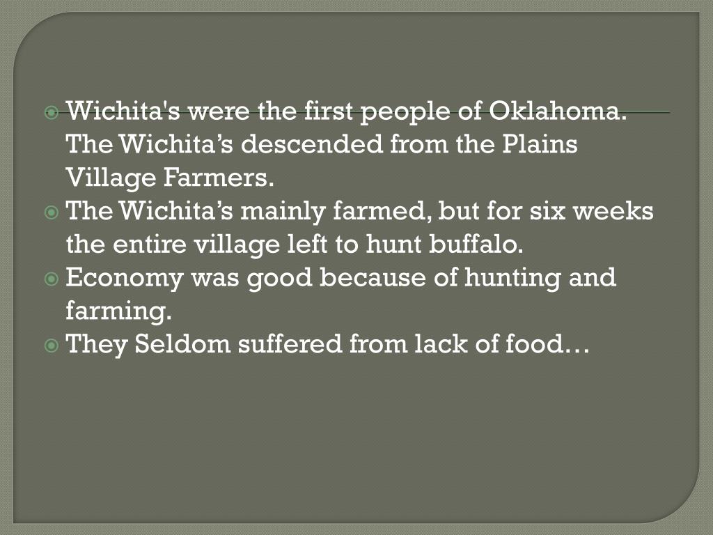 PPT - Prehistoric Human Society of Oklahoma: PowerPoint Presentation ...