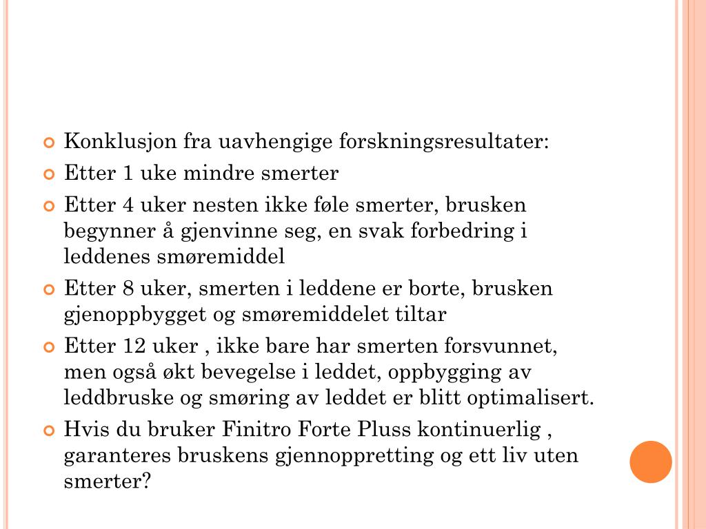 PPT - Klinisk erfaring ved bruk av kosttilskudd PowerPoint Presentation ...