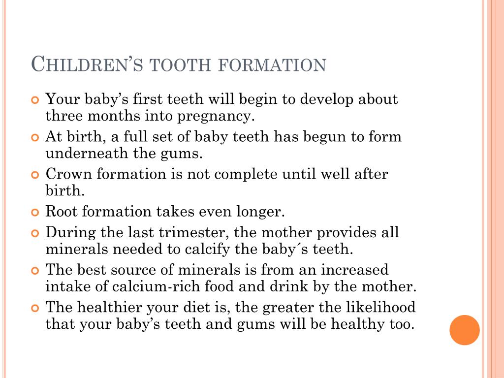 PPT - Pregnancy Prenatal Care and Oral Healthcare for Children ...