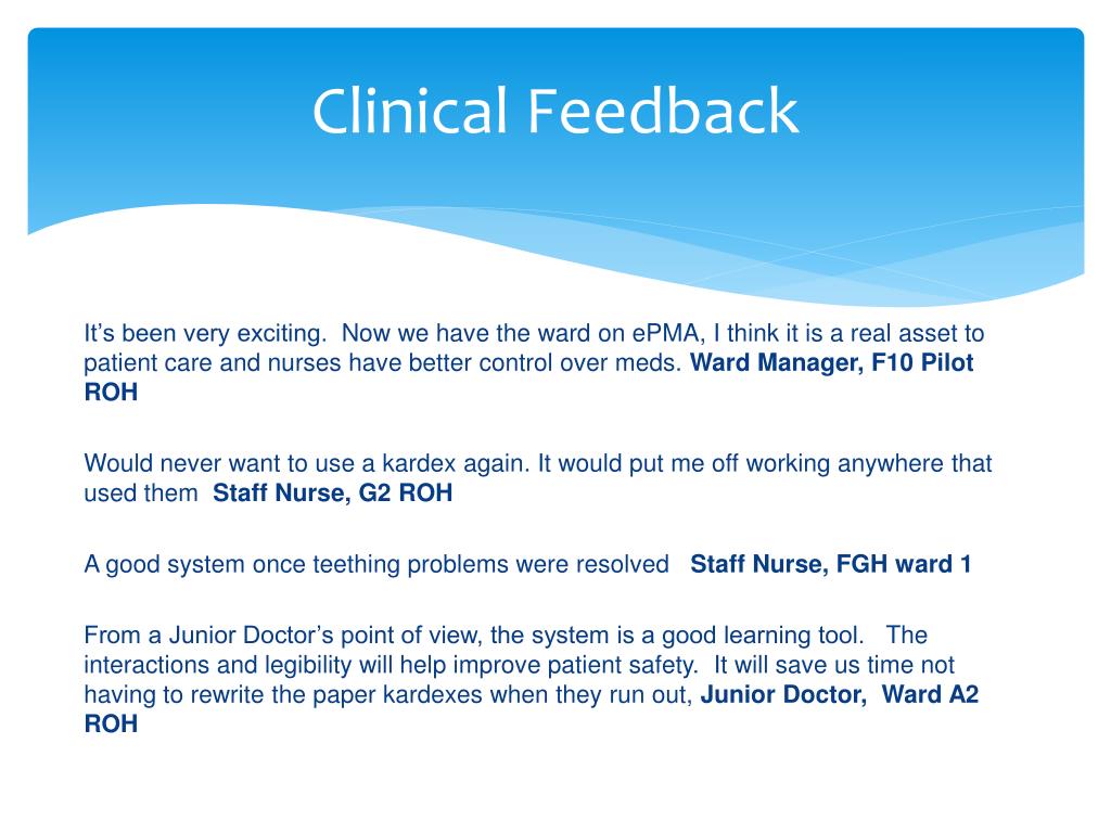 PPT - Safer Wards, Safe Hospitals Technology Fund A successful bid ...