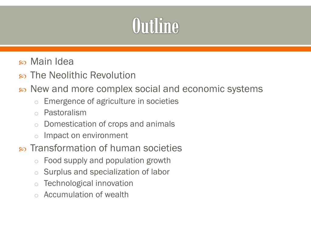 PPT - Key Concept 1.2 The Neolithic Revolution and Early Agricultural ...