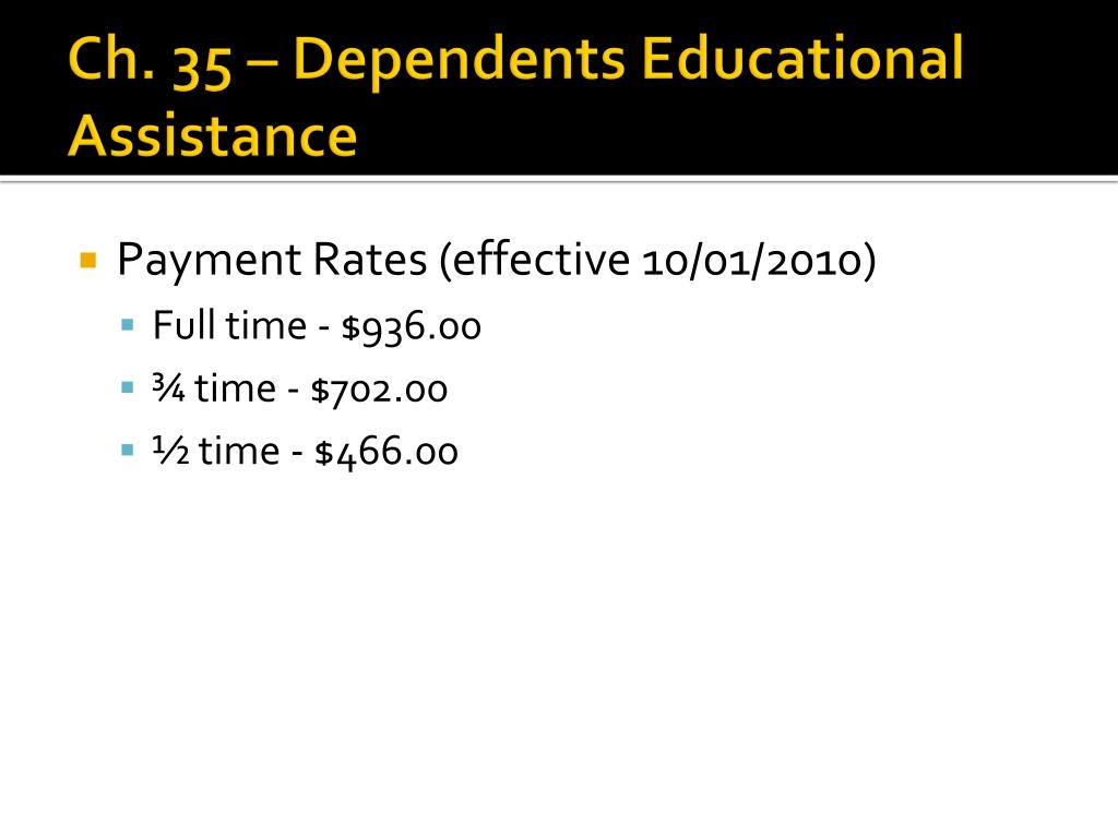 PPT - GI Bill Basic Training Jennifer Matteson – Saint Louis University ...