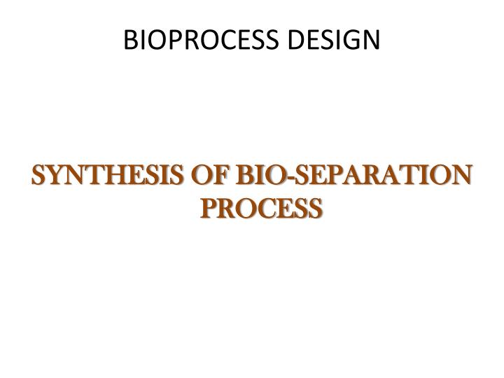 PPT - ERT 320 Bio-Separation Engineering PowerPoint Presentation - ID ...