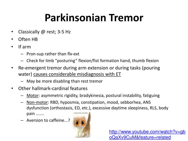 PPT - Approach to Tremors PowerPoint Presentation - ID:2115774