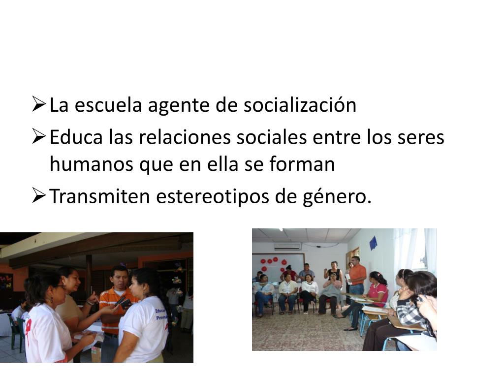 PPT - La educación: reproduce o transforma los estereotipos de género ...
