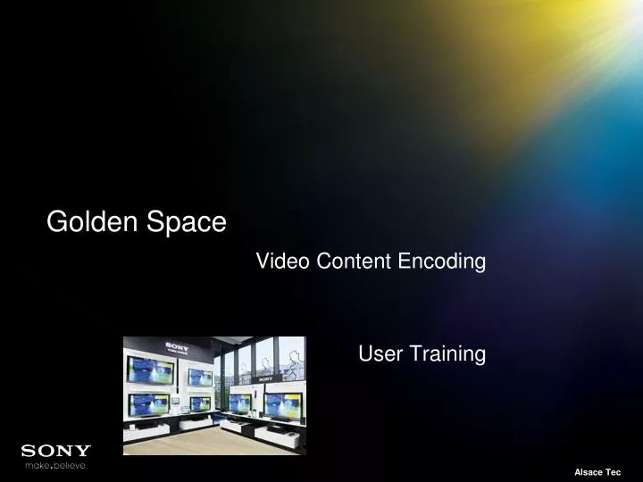 PPT - Golden Space PowerPoint Presentation, free download - ID:2117209