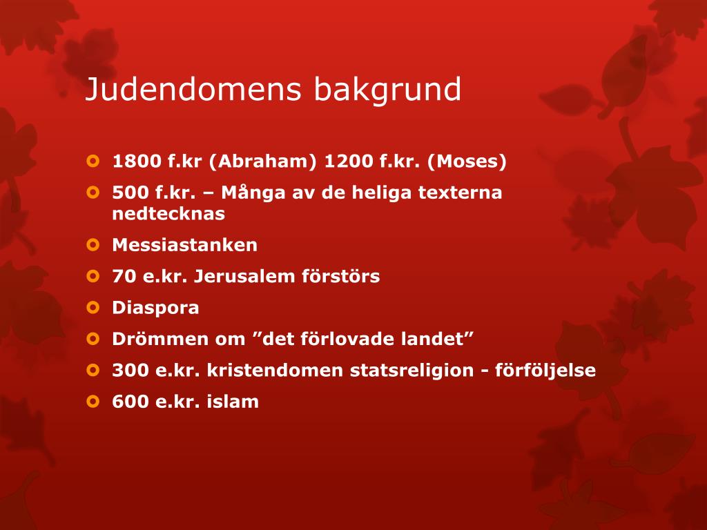 PPT - Världsreligioner och Judendom PowerPoint Presentation, free ...
