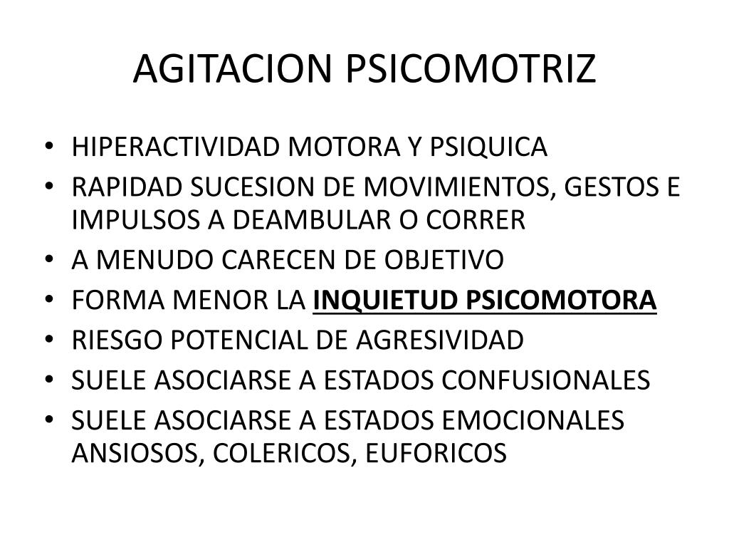 PPT - PSICOPATOLOGIA DE LA PSICOMOTRICIDAD O DEL MOVIMIENTO PowerPoint ...