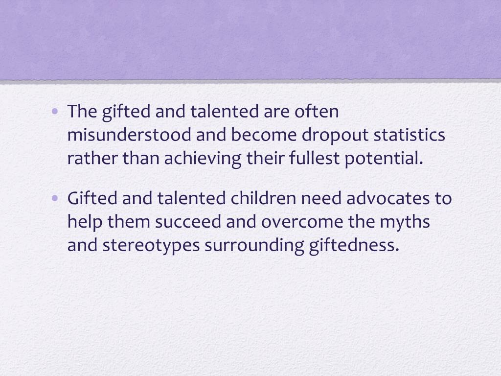 PPT - Advocating for your young gifted child PowerPoint Presentation ...