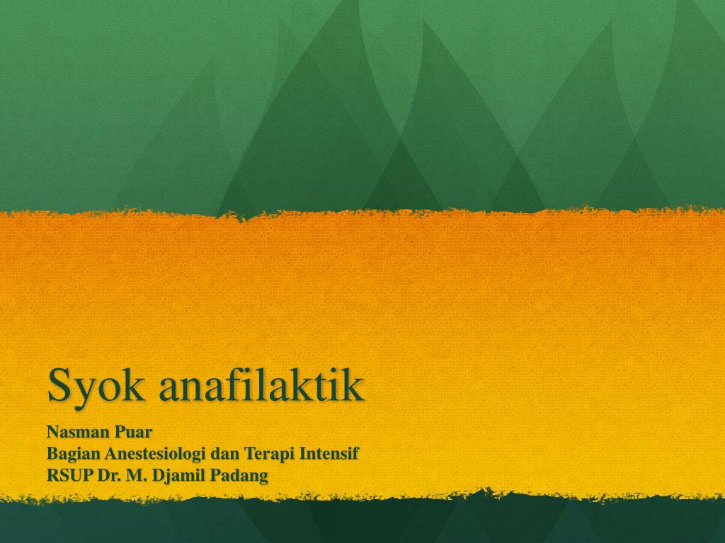 PPT - Syok anafilaktik PowerPoint Presentation, free download - ID:2118625